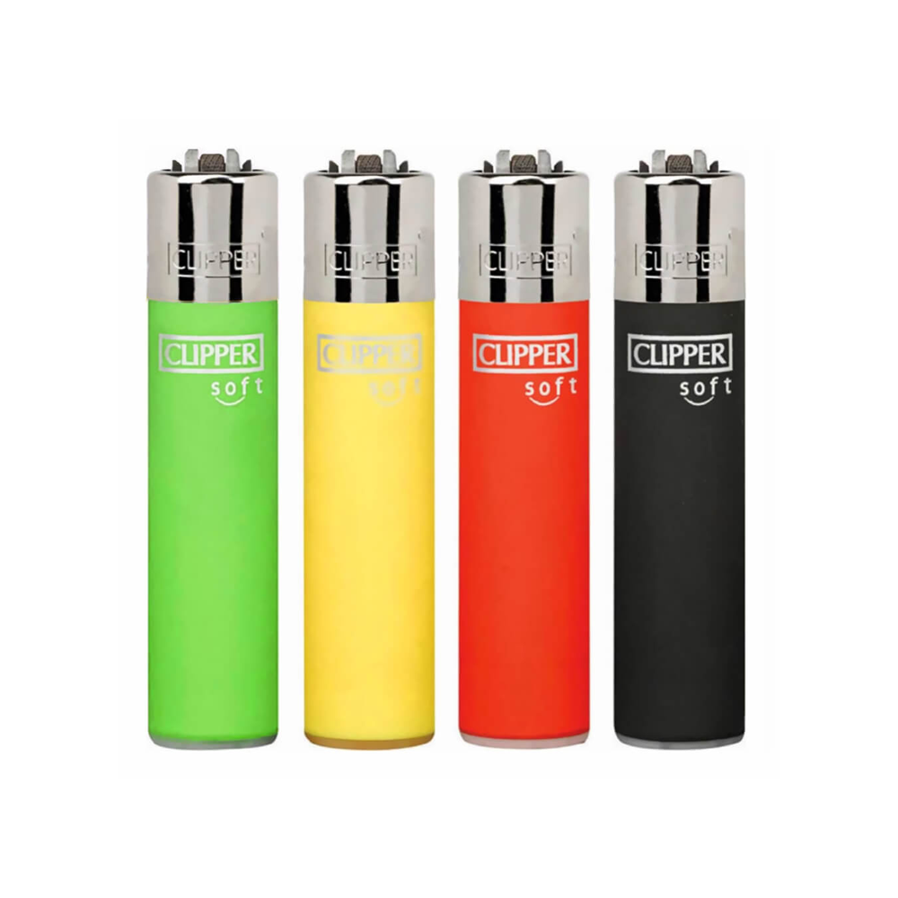 Clipper Lighters Soft Touch Jamaica - Bleiz Headshop